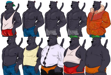 Sprite Practice Furry Weight Gain By Dreamdrawbelly On Deviantart