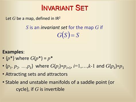 Closed Invariant Curves And Their Bifurcations In Two Dimensional Maps Ppt Download