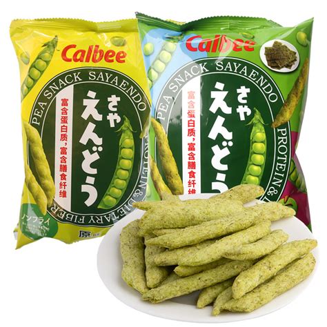 泰国进口 卡乐比calbee豌豆脆 豌豆脆米条 爽口淡盐口味70g行货 阿里巴巴