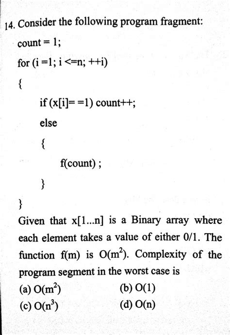 Algorithms Madeeasy Test Series Algorithms Time Complexity