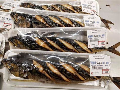 Big C บางพลี 🎏ปลาซาบะนอร์เวย์ ใหญ่ ๆ ย่างร้อนๆ