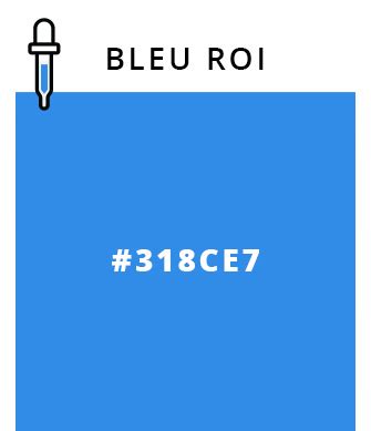 BLEU Couleur Bleue