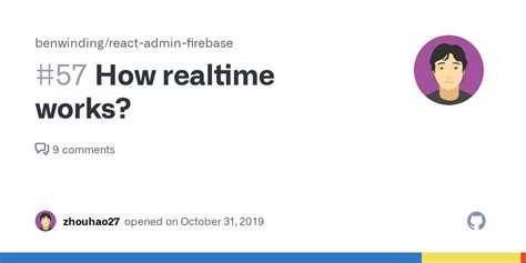 How Realtime Works · Issue 57 · Benwindingreact Admin Firebase · Github
