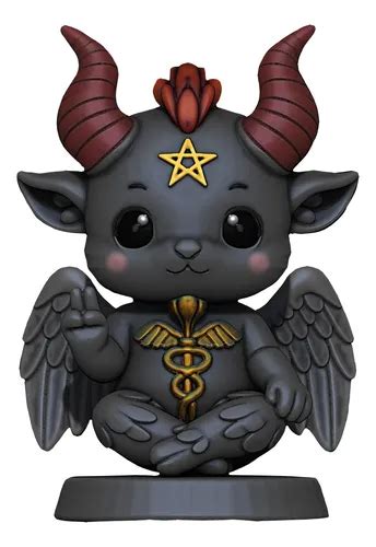 Archivo Stl Figurilla Baphomet Chibi Cute Para Impresión 3d Mercadolibre