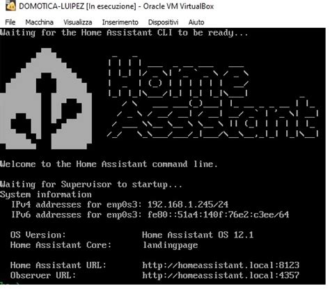 Homeassistant Virtual Machine Installation Home Assistant Community