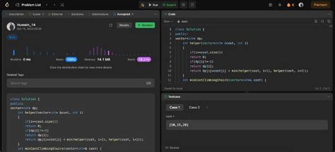 A Dp Problem Out Of Nowhere In A Binary Search Week Hussain Lohawala