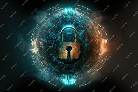 Premium Ai Image Cyber Security Encryption Technology To Protect Data