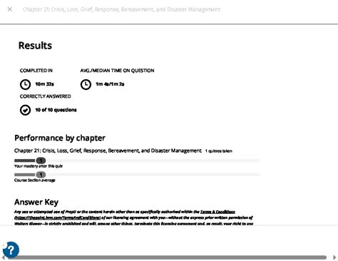 Ch 21 Crisis Loss Grief And Disaster Management Prepu Quiz Studocu