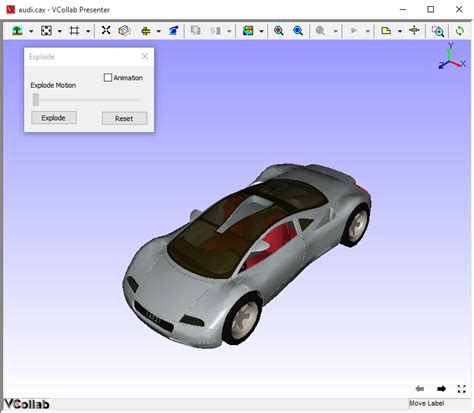 How To View Exploded Parts In Vcollab Presenter — Vcollab Document