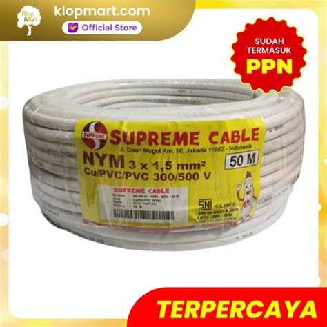 Jual Kabel Supreme Nym Ukuran X Per Roll