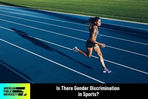 Is There Gender Discrimination In Sports How To Fix It American Public University
