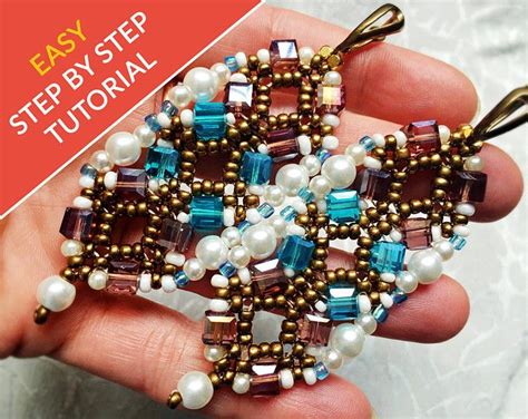 Jeweled Tegels Kralen Armband Kralen Tutorials En Patronen Zaad Kraal Kralenwerk Sieraden Kralen