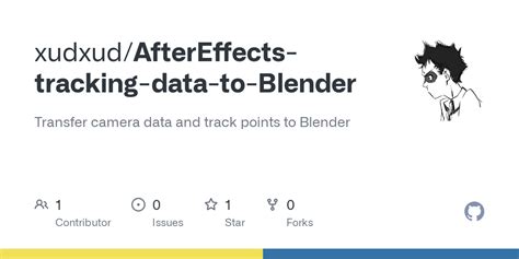Github Xudxud Aftereffects Tracking Data To Blender Transfer Camera