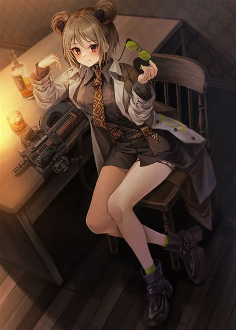 P90 And P90 Girls Frontline Drawn By Enpera Jdud8375 Danbooru