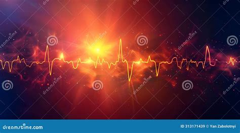 Sinus Heart Rhythm On Paper For Recording An Electrocardiogram Ekg