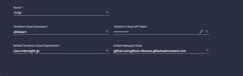 Terraform Cloud Integration With Ico Prerequisite