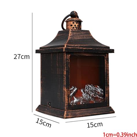 Metal Flickering Flame Lantern Indoor Hanging Lant Grandado