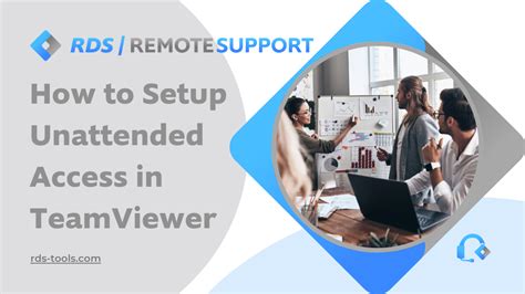 how to setup unattended access in teamviewer