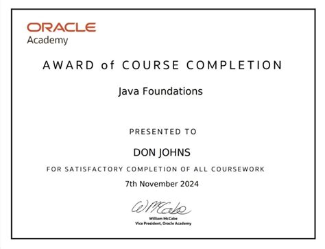 Java Oracleacademy Programming Careergrowth Computerscience Don Johns