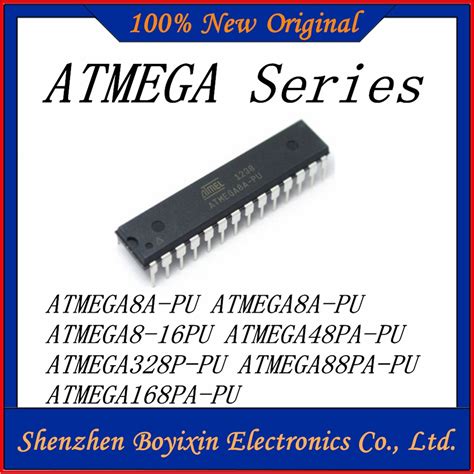 ATMEGA8A PU ATMEGA8L 8PU ATMEGA8 16PU ATMEGA48PA PU ATMEGA88PA PU