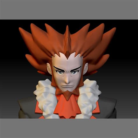 Stl File Pokemon Team Flare Boss Lysandre・3d Printable Design To Download・cults