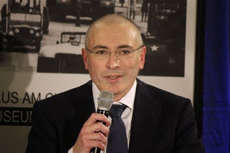 Mikhail Khodorkovsky Michail Chodorkowski Redactionele Foto Image Of December Verbannen