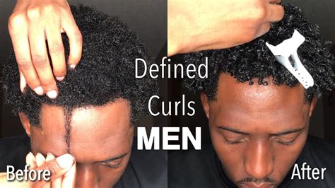 How To Define Curls For MEN Tight Coily Type 4 Hair YouTube
