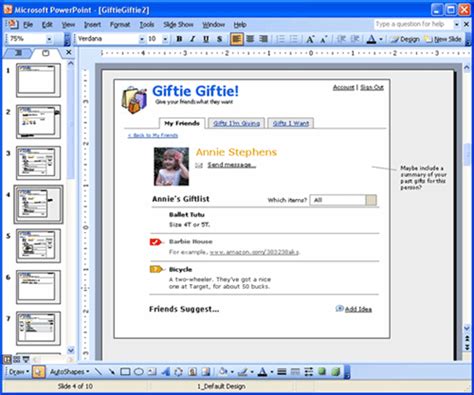 Interactive Prototypes With Powerpoint Boxes And Arrows