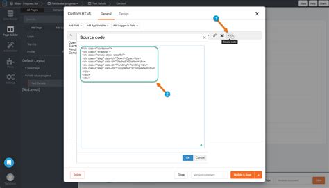 show progress based on field value tips and tricks tadabase community