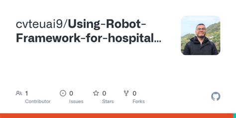 Github Cvteuai9using Robot Framework For Hospital Website Test