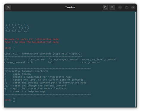 Github A42ssflex Cli Local Cli Is An Extendable Interactive Command Line Tool Built In Mind