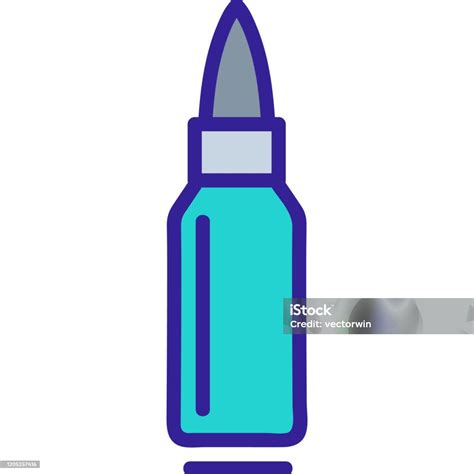 글머리 기호 아이콘 벡터입니다 격리된 등고선 기호 그림 구경에 대한 스톡 벡터 아트 및 기타 이미지 구경 구리 군사 Istock