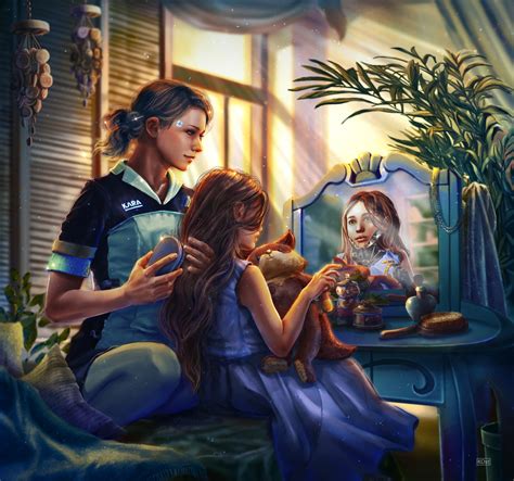 Artstation Kara And Alice Detroit Become Human Fanart