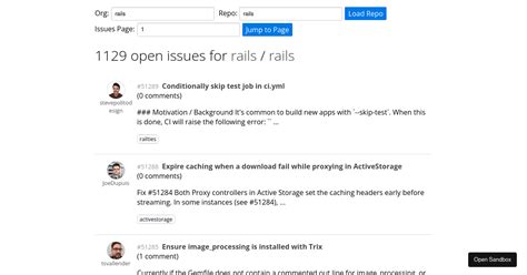 Rsk Github Issues Example Codesandbox
