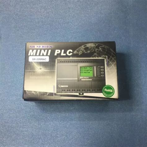 plc sr 22mrdc touch screen programming controller hmi plc touch