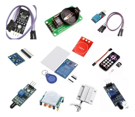 Kit 10 Módulos E Sensores Sortidos For Arduino Raspberry