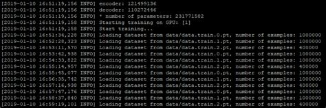 Training Problem Issue 1169 OpenNMT OpenNMT Py GitHub