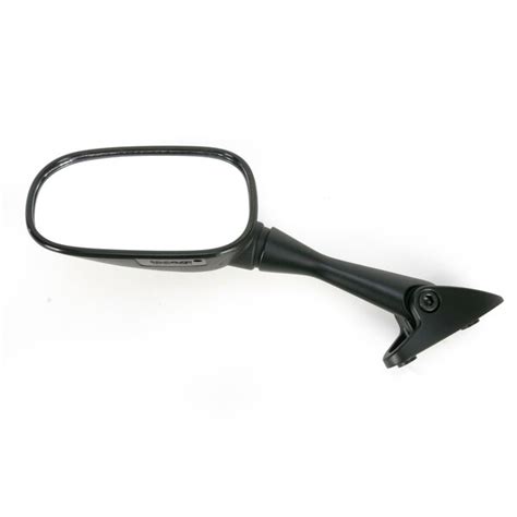 Emgo Black Oem Rectangular Mirror 20 37342 For 2000 2001 Honda