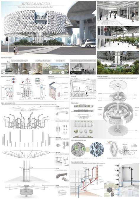 대한건축학회 2022 학생작품전 건축 패널 레이아웃 건축