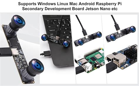 Amazon Com Ifwater Fps Usb Camera Mp Synchronization Webcam Module With Degree No