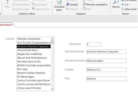 mostrar datos de un listbox en un mismo formulario visual basic