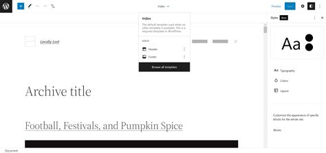 Gutenberg 119 Focuses On Navigation Menus And Block Theming Wp Tavern