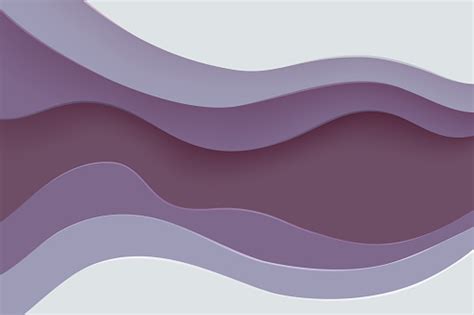 3d 점액 추상배경과 포도 파도 레이어와 종이 컷 배너 브로셔 및 전단지에 대한 추상 레이아웃 디자인 종이 아트 벡터 일러스트레이션 3차원 형태에 대한 스톡 벡터 아트 및