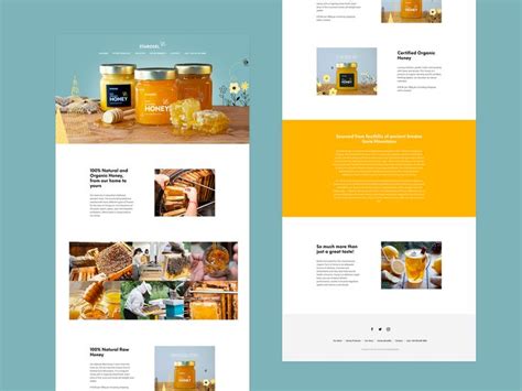 Starosel Honey Web Ui Web Ui Honey Web Ui Design