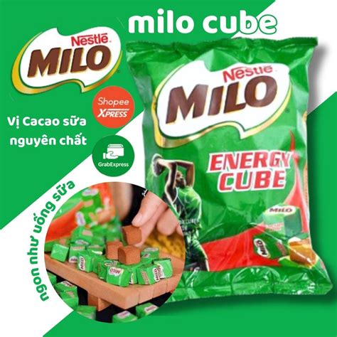 100 ViÊn KÈm QuÀ Kẹo Milo Cube Thái Lankẹo Milo Cube Nestle Chính Hãng Thái Lan Shopee
