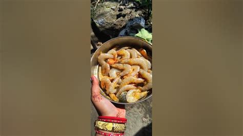 Shorts Gaon Chuli Rosei Chingudi Tarkari ଚିଙ୍ଗୁଡି ତରକାରୀ Shrimp Fry