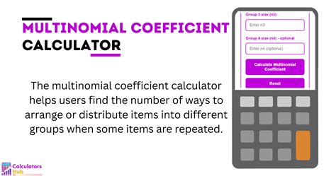 Multinomial Coefficient Calculator