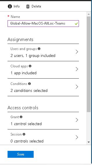 How To Allow Set Of Mac Users To Use Cloud Apps While Blocking Others