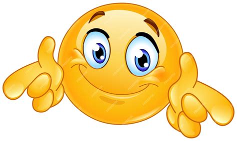 Premium Vector Happy Emoji Emoticon Showing Double Thumbs Up And