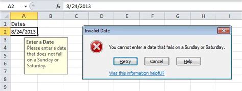 How To Discard Invalid Dates In Excel Healthy Food Near Me